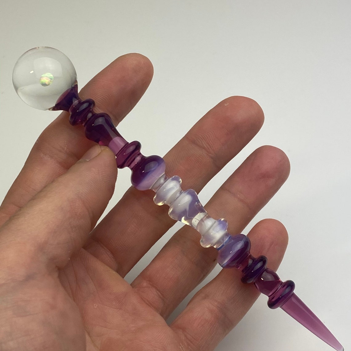 Royal Jelly & Opalene Purple With an Opal Art Glass Perfume - Etsy