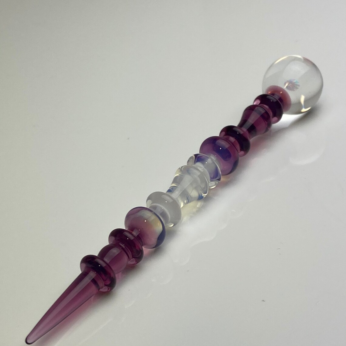 Royal Jelly & Opalene Purple With an Opal Art Glass Perfume Dauber - Etsy