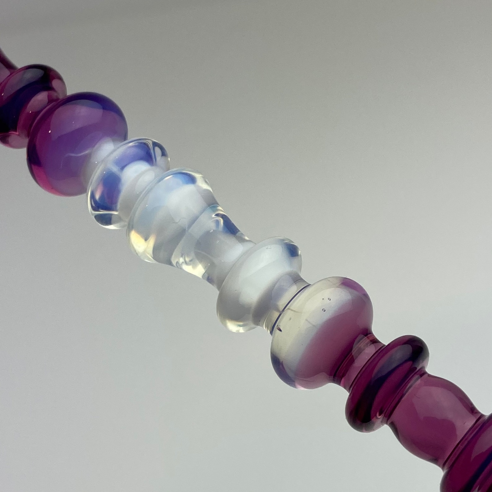 Royal Jelly & Opalene Purple With an Opal Art Glass Perfume Dauber - Etsy