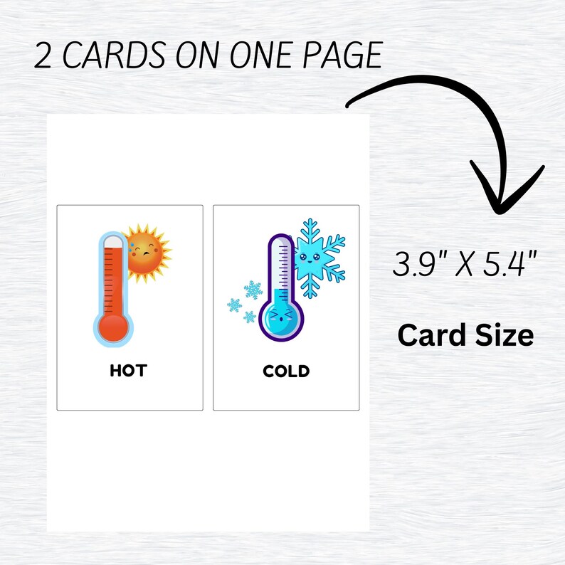 Weather Flash Cards for Kids | Printable Educational Learning Cards ...