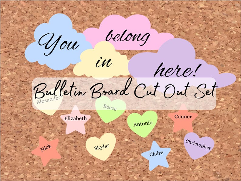 Get to Know Class | Back to School | Bulletin Board Cutouts | Taylor ...