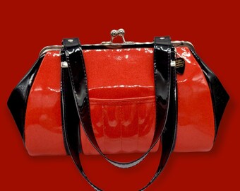 Cherry Red Purse - Etsy