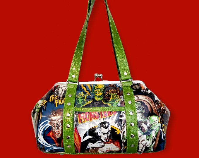 Monster Purse / MADE TO ORDER / Frankenstein / Dracula / Mummy ...