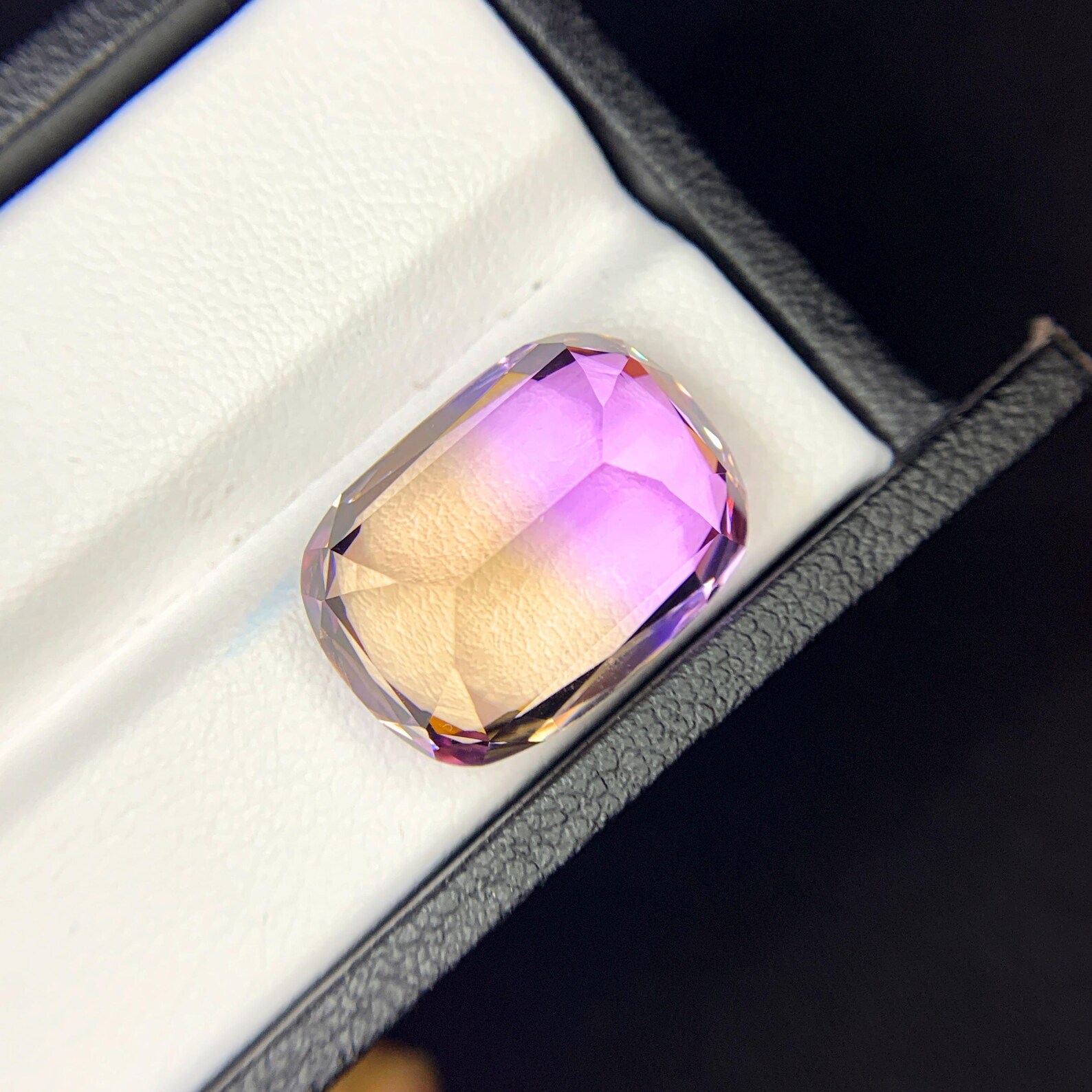 Natural Ametrine Gemstone, Bi Color Ametrine Loose Stone: 18.70 Ct - Etsy