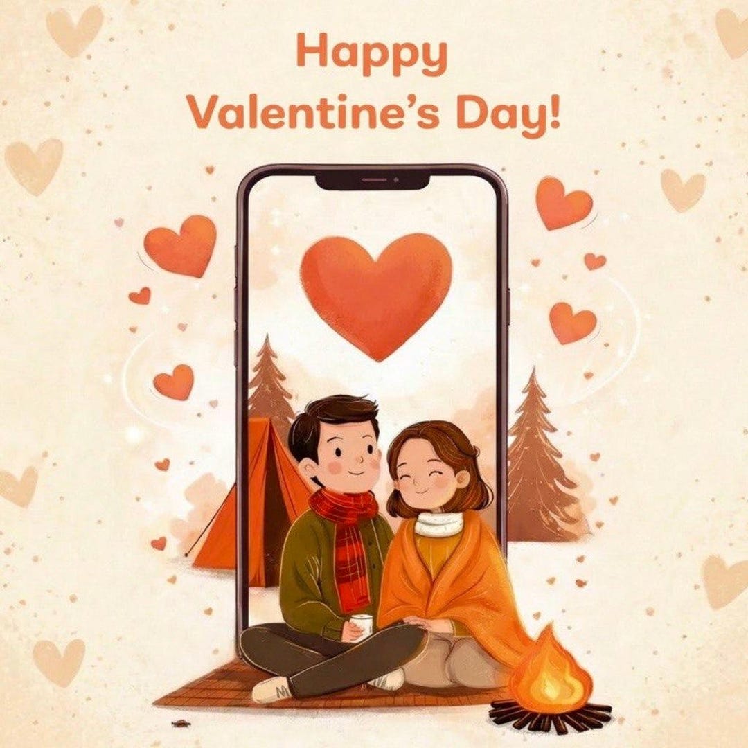 Valentine’s Day Animated Card | Care | Romantic Valentine Video With ...