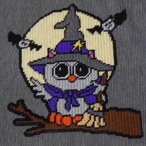 Halloween Owl Magnets-plastic Canvas Pattern-pdf Download | Etsy