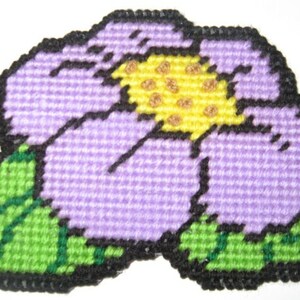 Flower Coaster Set Plastic Canvas Pattern - Etsy