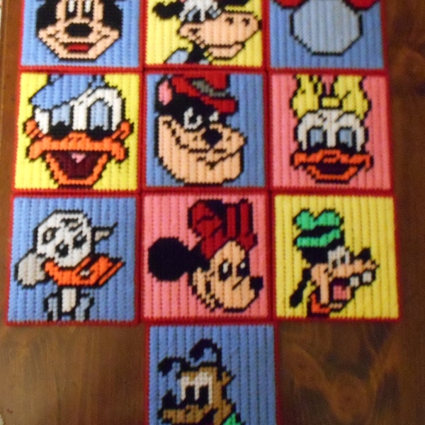Plastic Canvas Mickey Mouse - Etsy