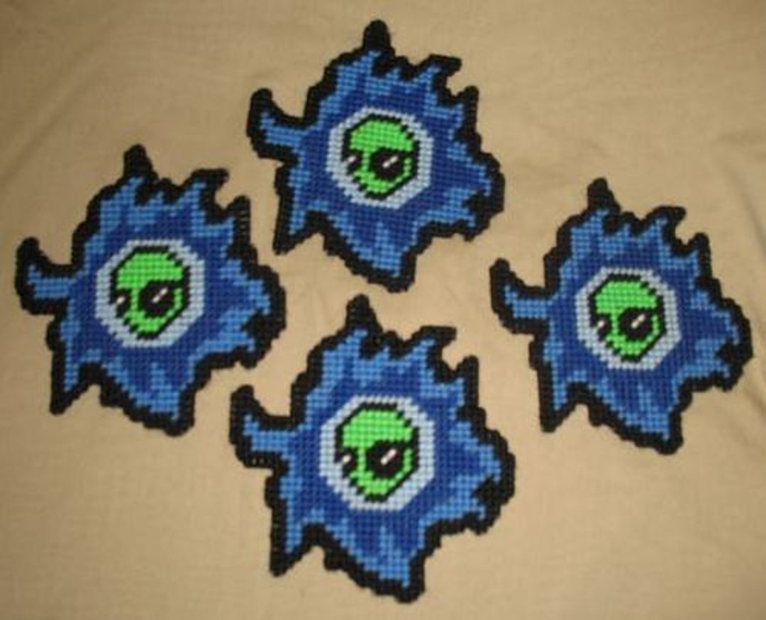 Alien Coasters Plastic Canvas Pattern - Etsy