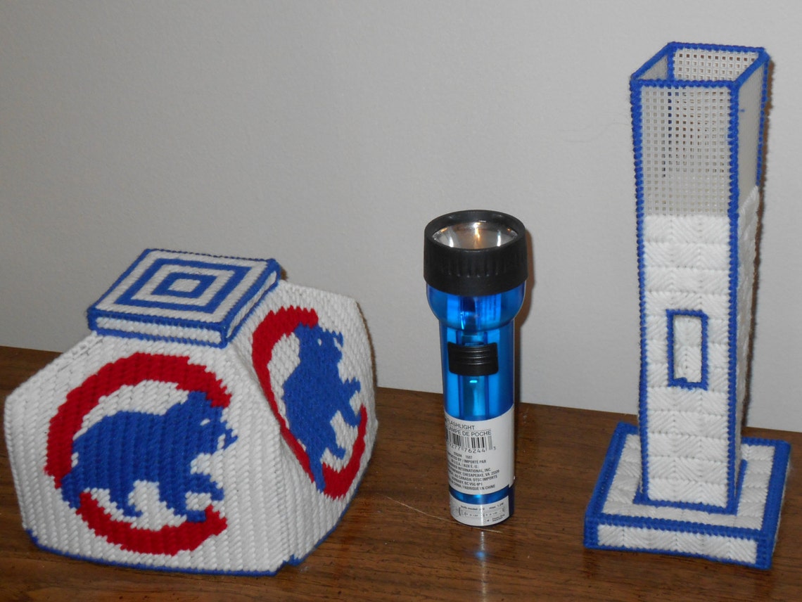Cubs Lamp 2 Plastic Canvas Pattern - Etsy