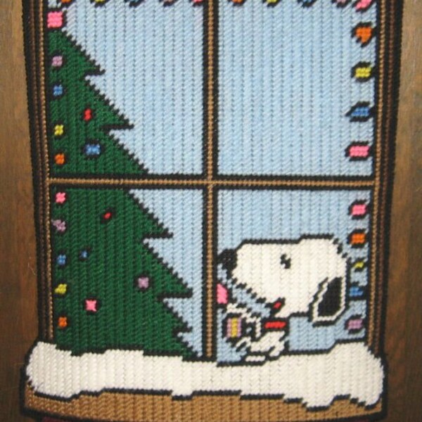Snoopy Plastic Canvas - Etsy
