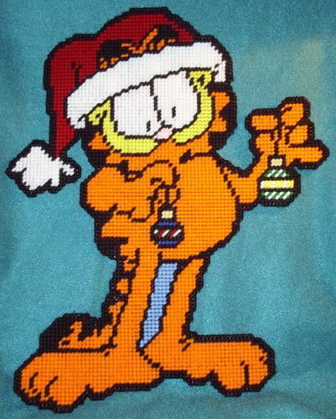 Decorating Garfield Plastic Canvas Pattern - Etsy