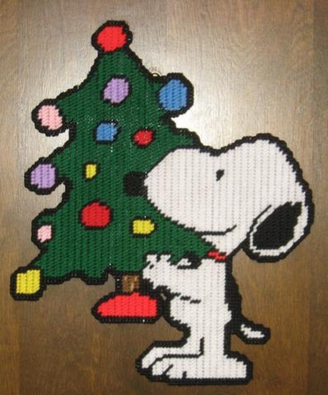 Decorating Snoopy Plastic Canvas Pattern - Etsy Canada