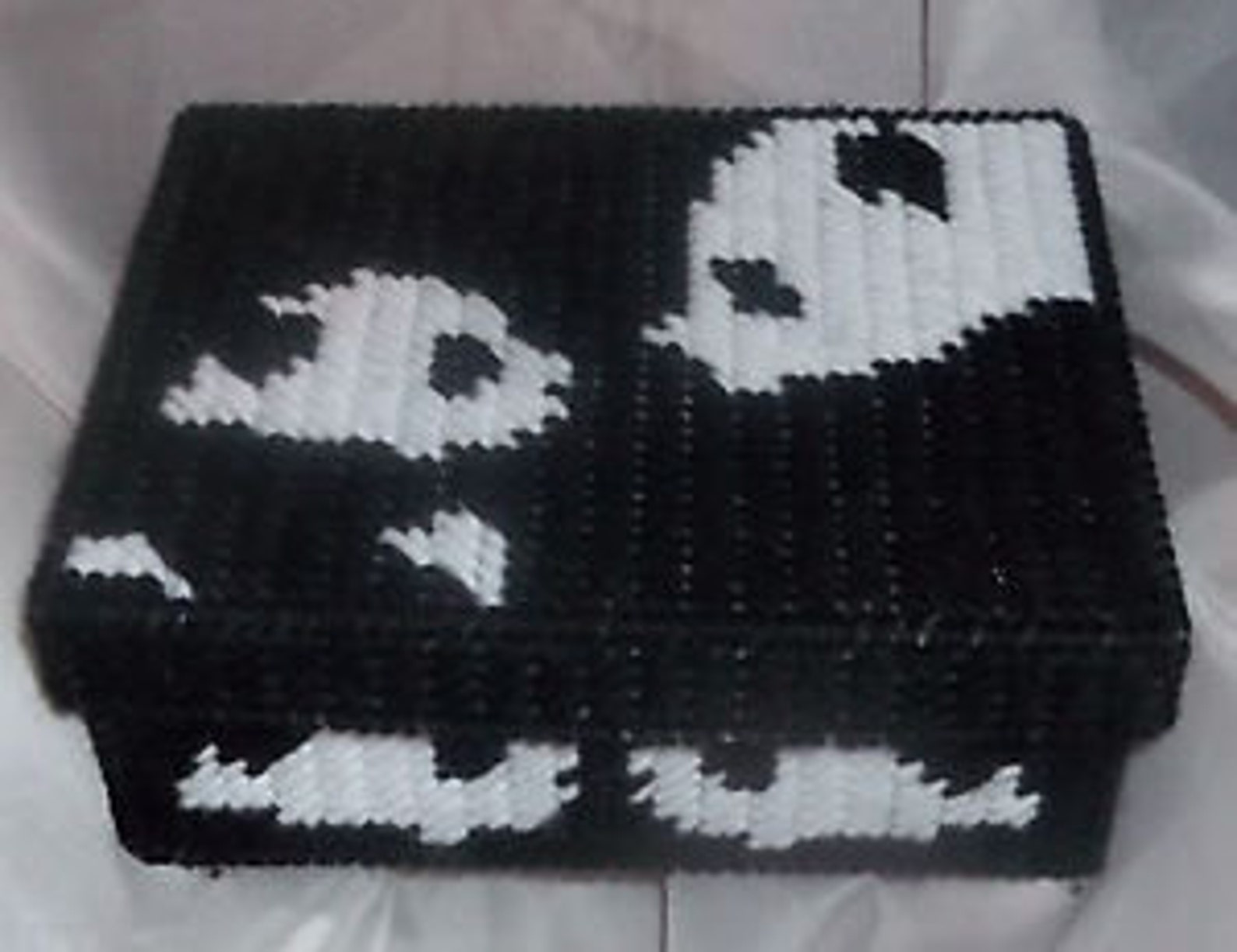 A Pandas Love Large Trinket Box Plastic Canvas Pattern - Etsy