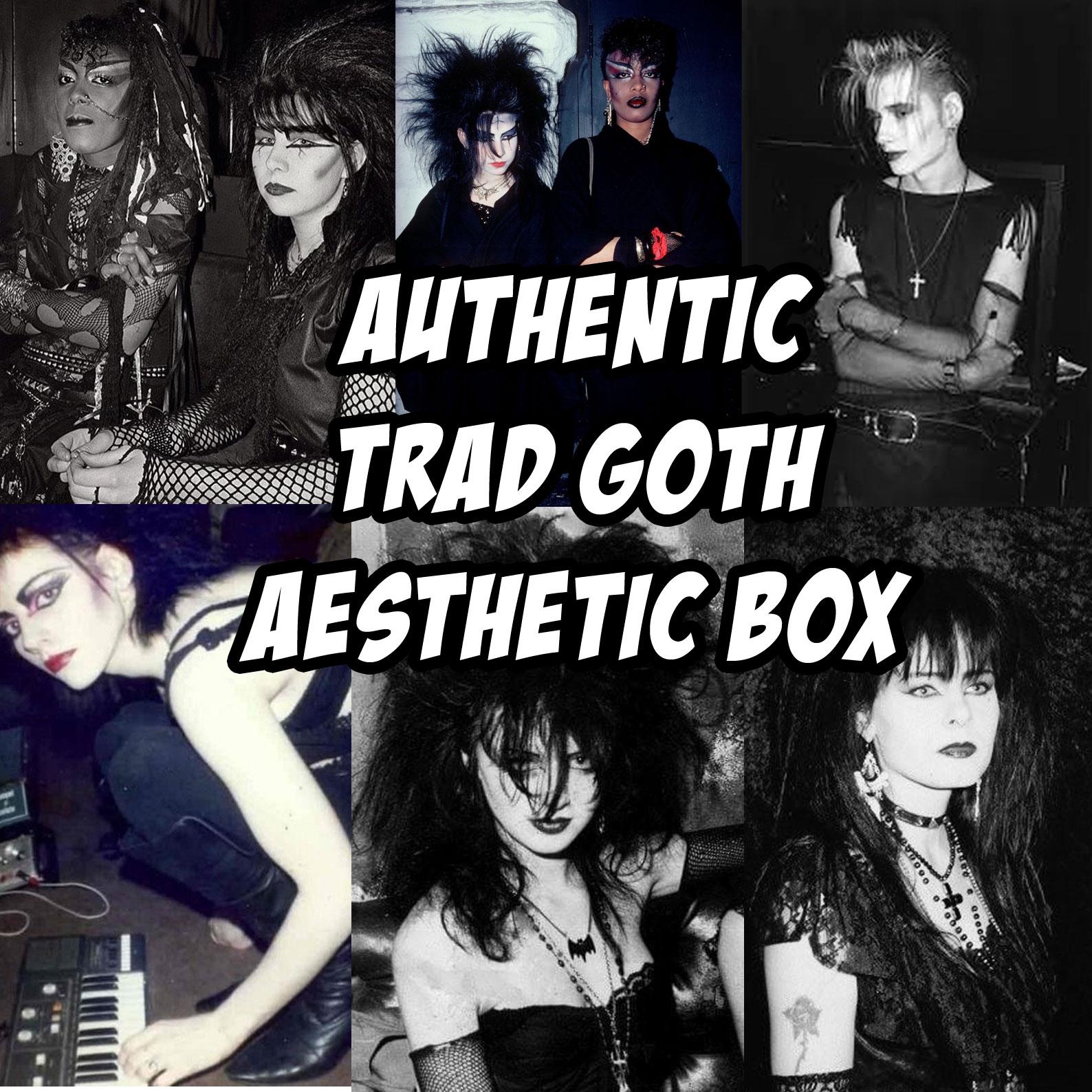 Trad Goth 5 Piece Curated Aesthetic Clothing Mystery Box 80s 90s Dress ...