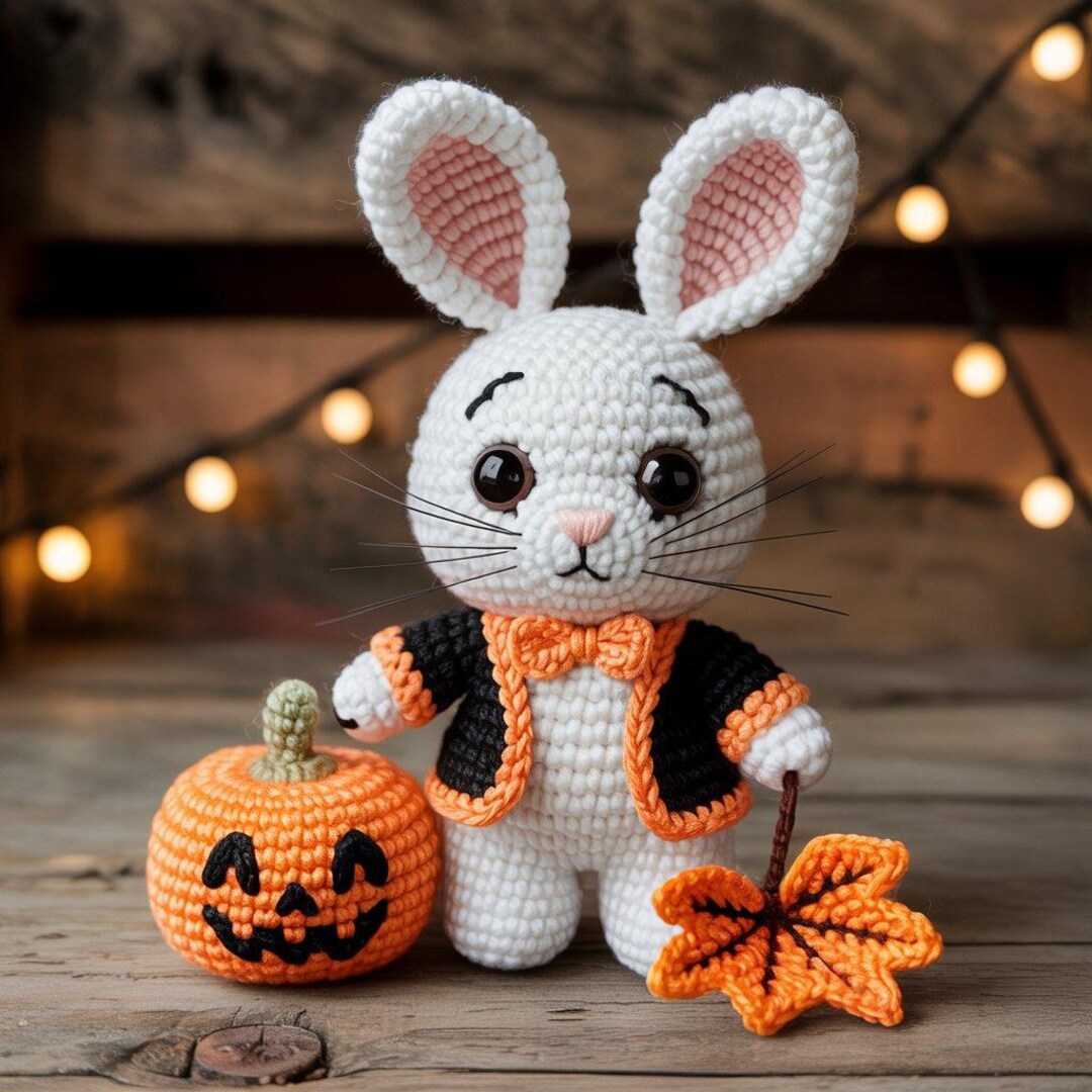 Arthur the Clown Bunny - Digital PDF Crochet Amigurumi Pattern - Etsy