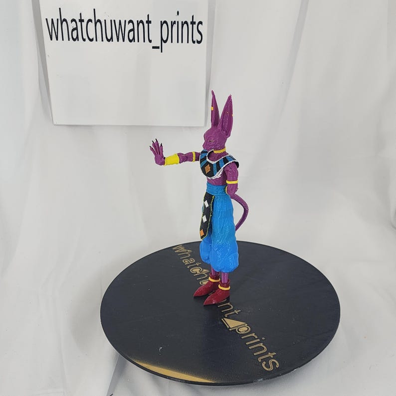 Beerus the Destroyer: Universe 7 God of Destruction - Etsy
