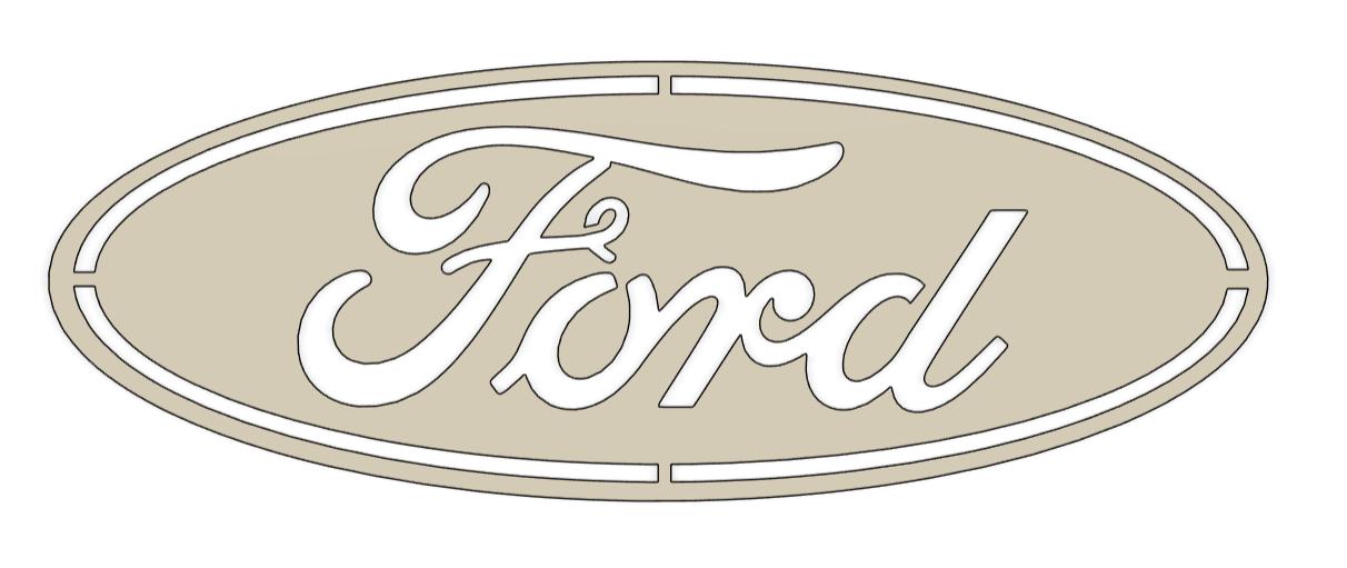 Ford Logo DXF and SVG - Etsy