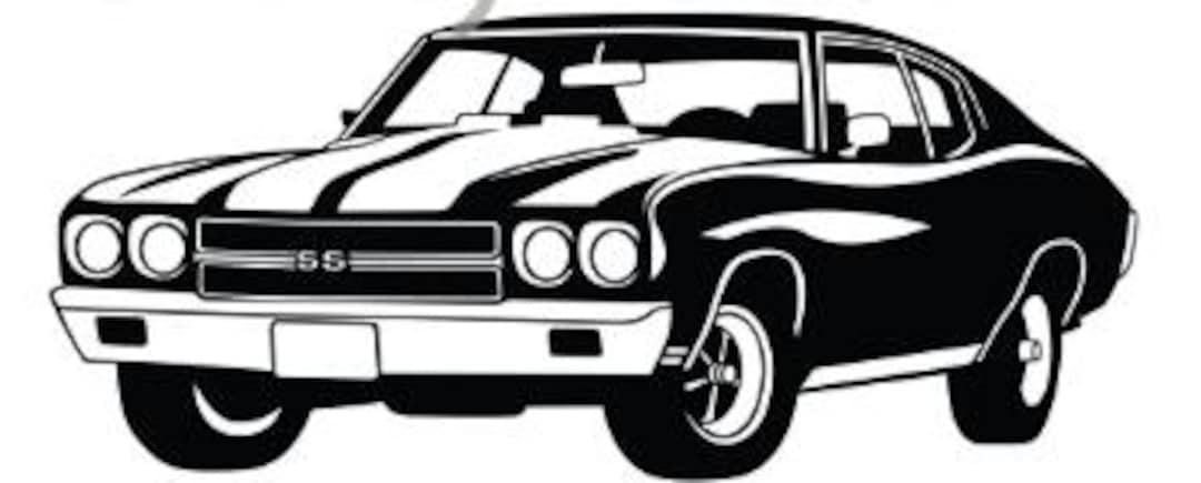 Chevrolet Chevelle SVG, DXF - Etsy