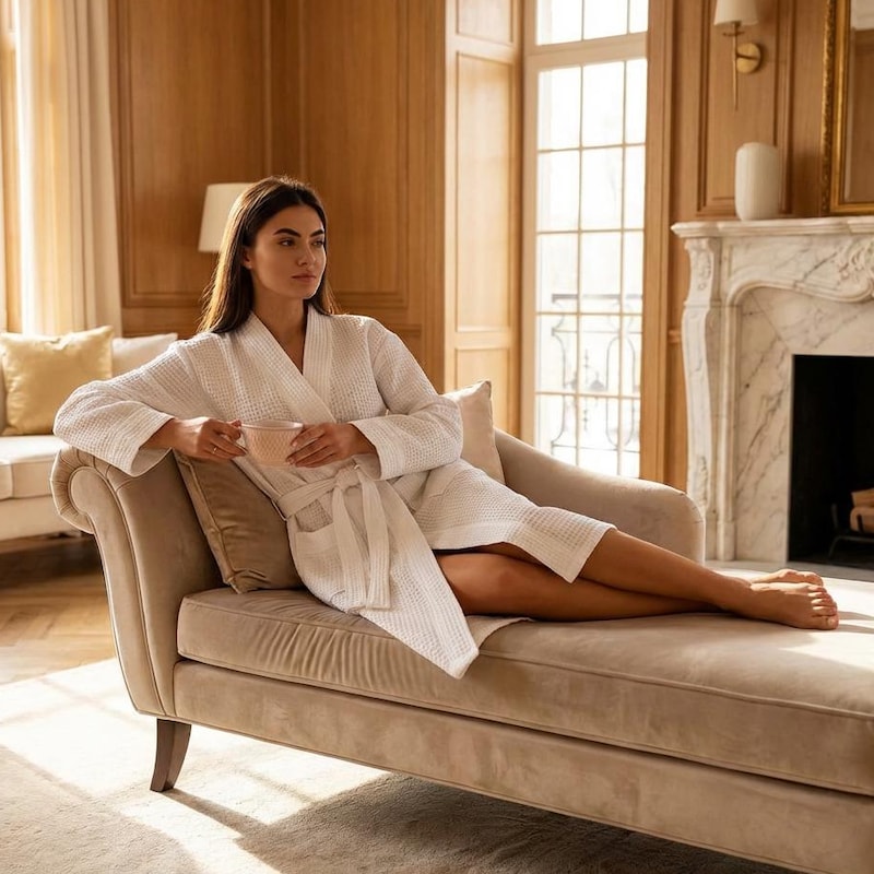 Organic Robe White Used - Etsy