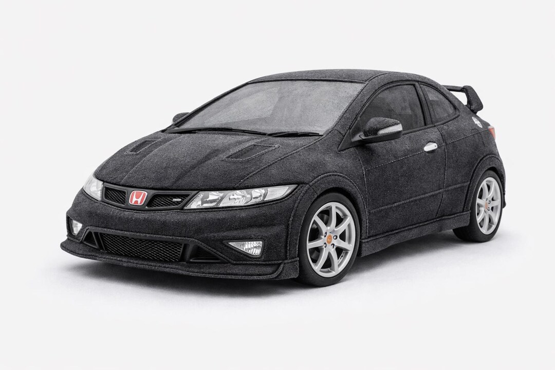 Honda Civic FN2 Type R Plush Car Poster | Modern Hot Hatch Wall Art ...