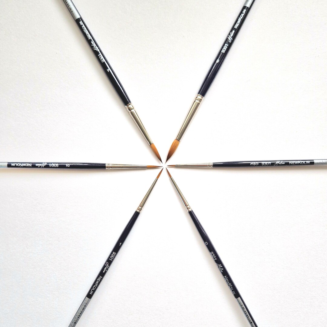 Brushes by Helen for Watercolor, Gouache, Batik, Tempera, Series ...