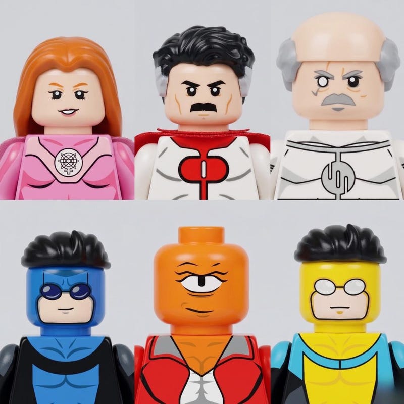Invincible Legos - Etsy