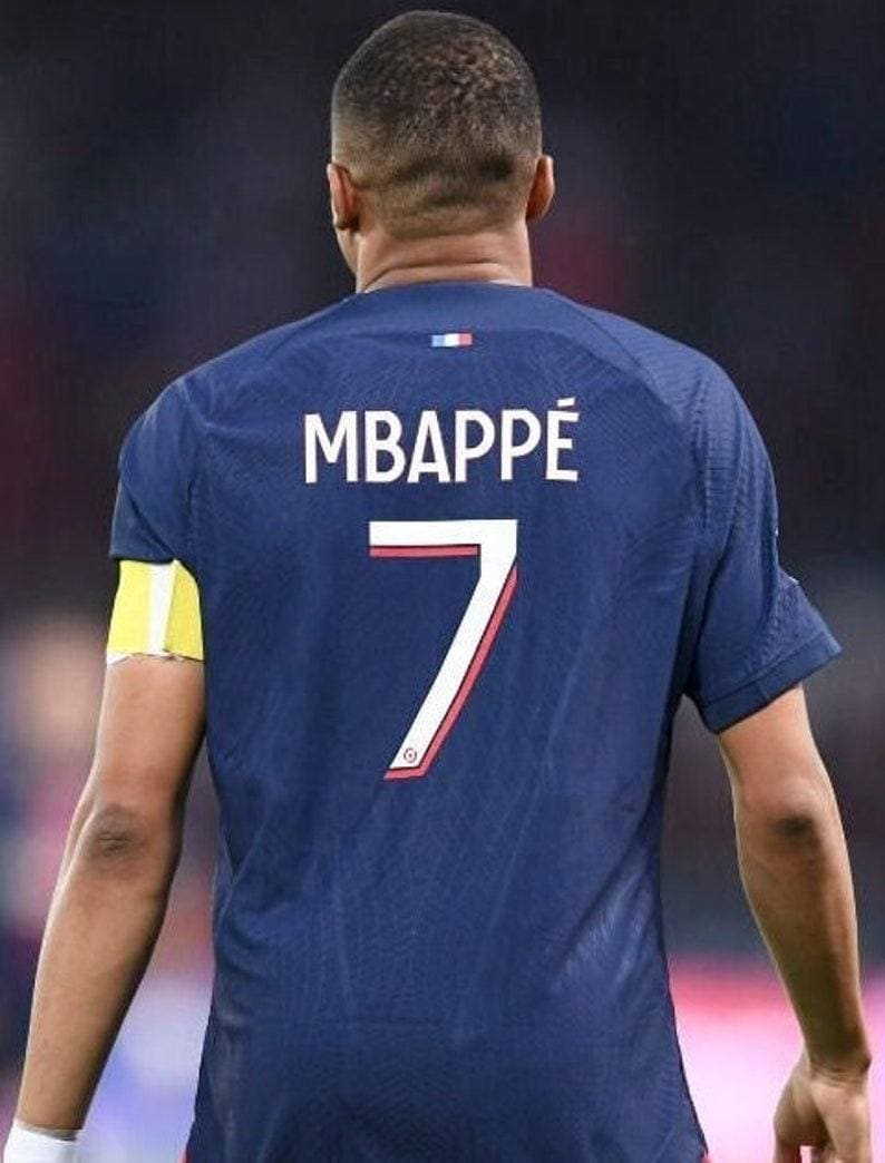 Kylian Mbappe SIGNED PSG Shirt/jersey kylian Mbappe COA - Etsy