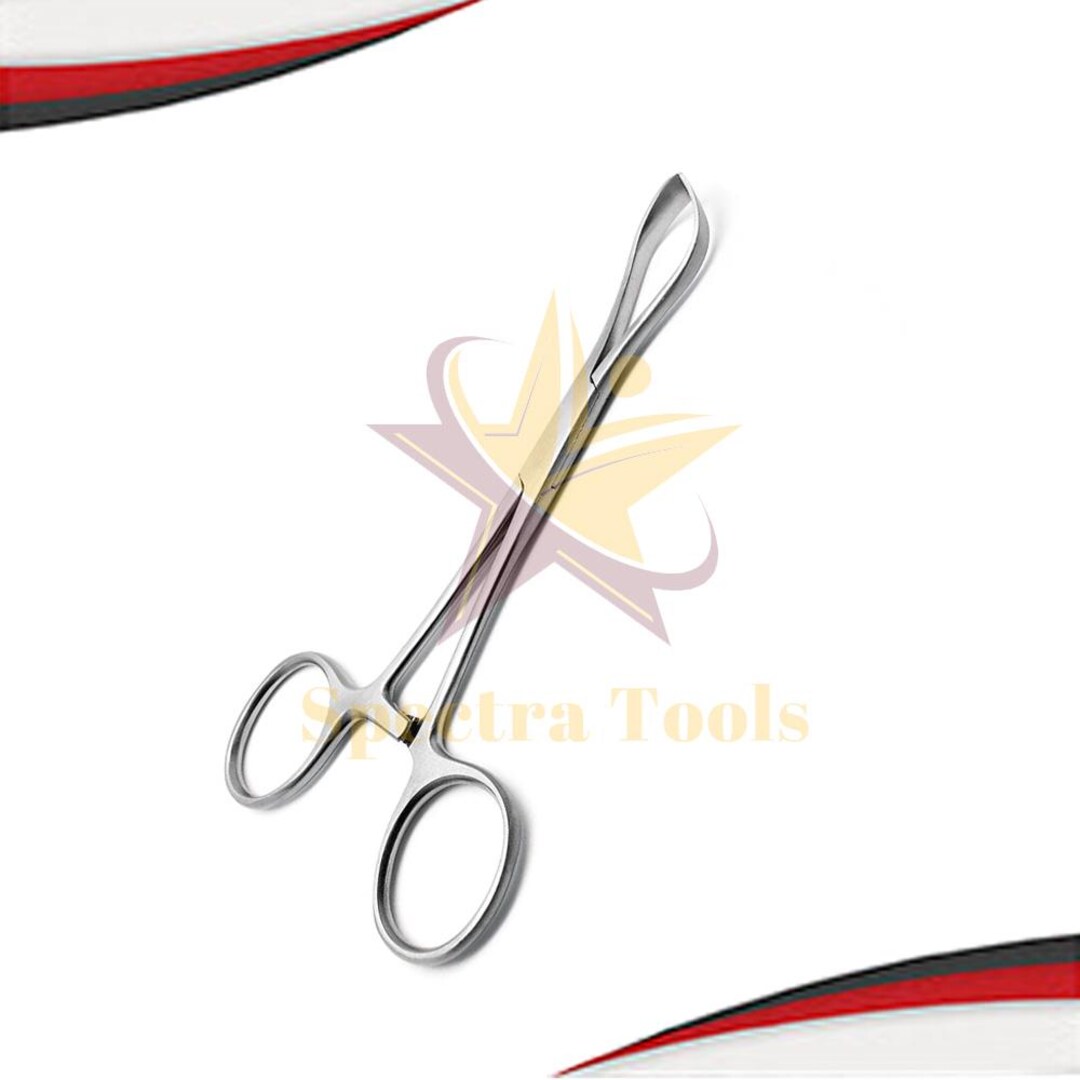 Edna Lorna Type Clamp – Stainless Steel, 13cm, Curved Tip Gripping Tool ...