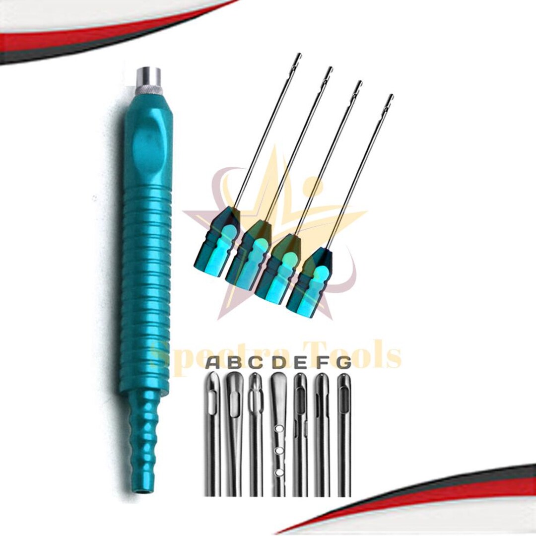 Super Luer Lock Style Liposuction Cannula Tool With Handle for Display ...