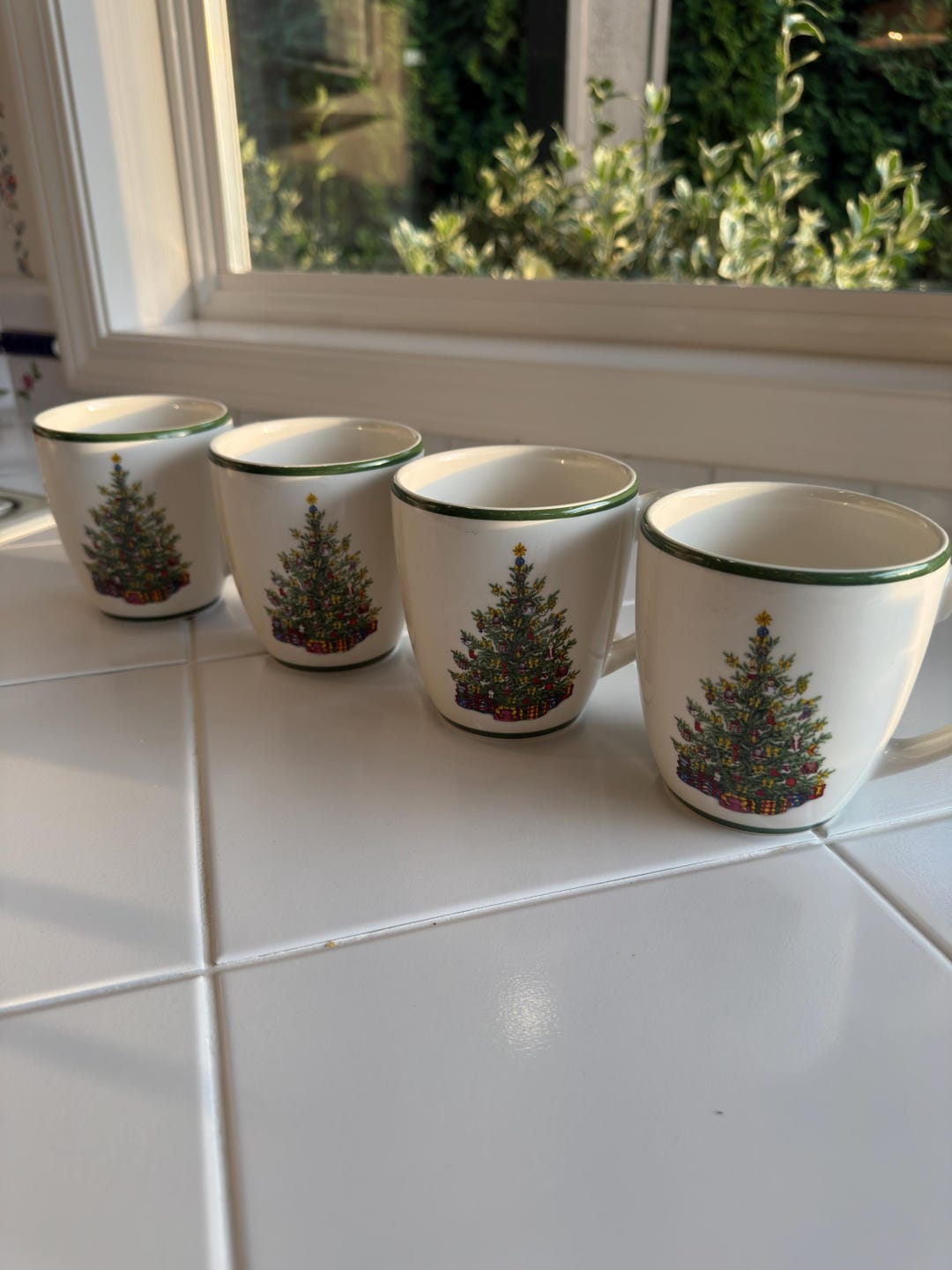 Christopher Radko Traditions "holiday Celebrations " Set of 4 Mugs - Etsy