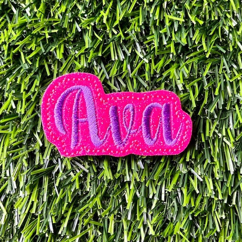 Felt Embroidery Name - Etsy