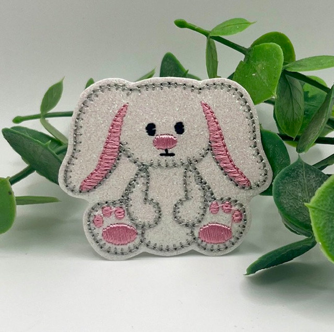 Easter Stitches Bunny Feltie - Etsy