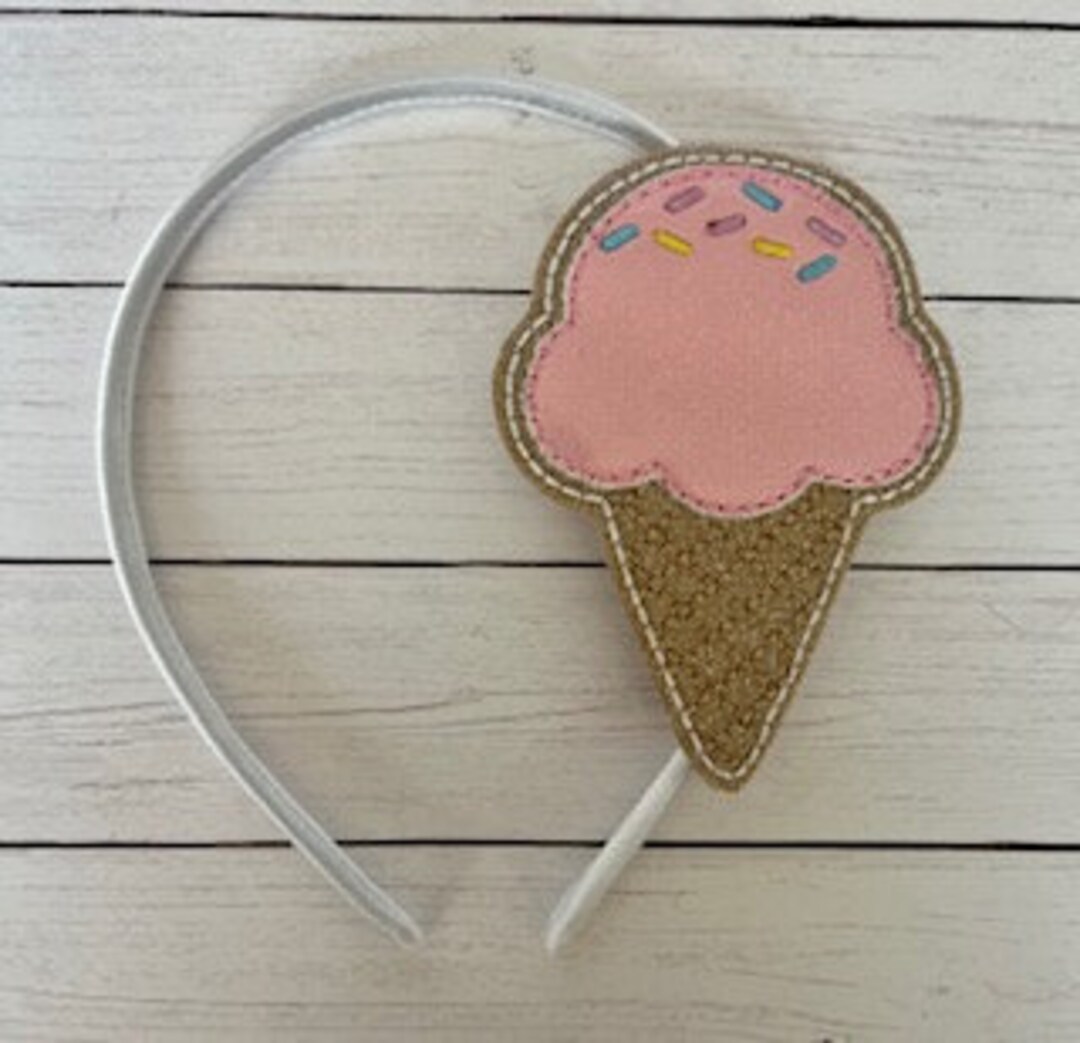 Ice Cream Cone Headband - Etsy