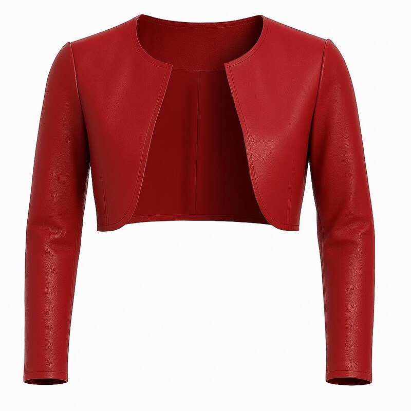 Red Bolero Jacket - Etsy