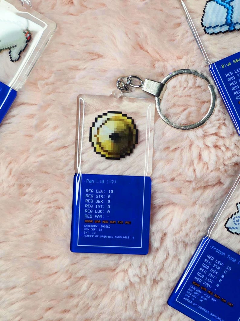 Maplestory Items Keychain Double-sided Acrylic Charm - Etsy