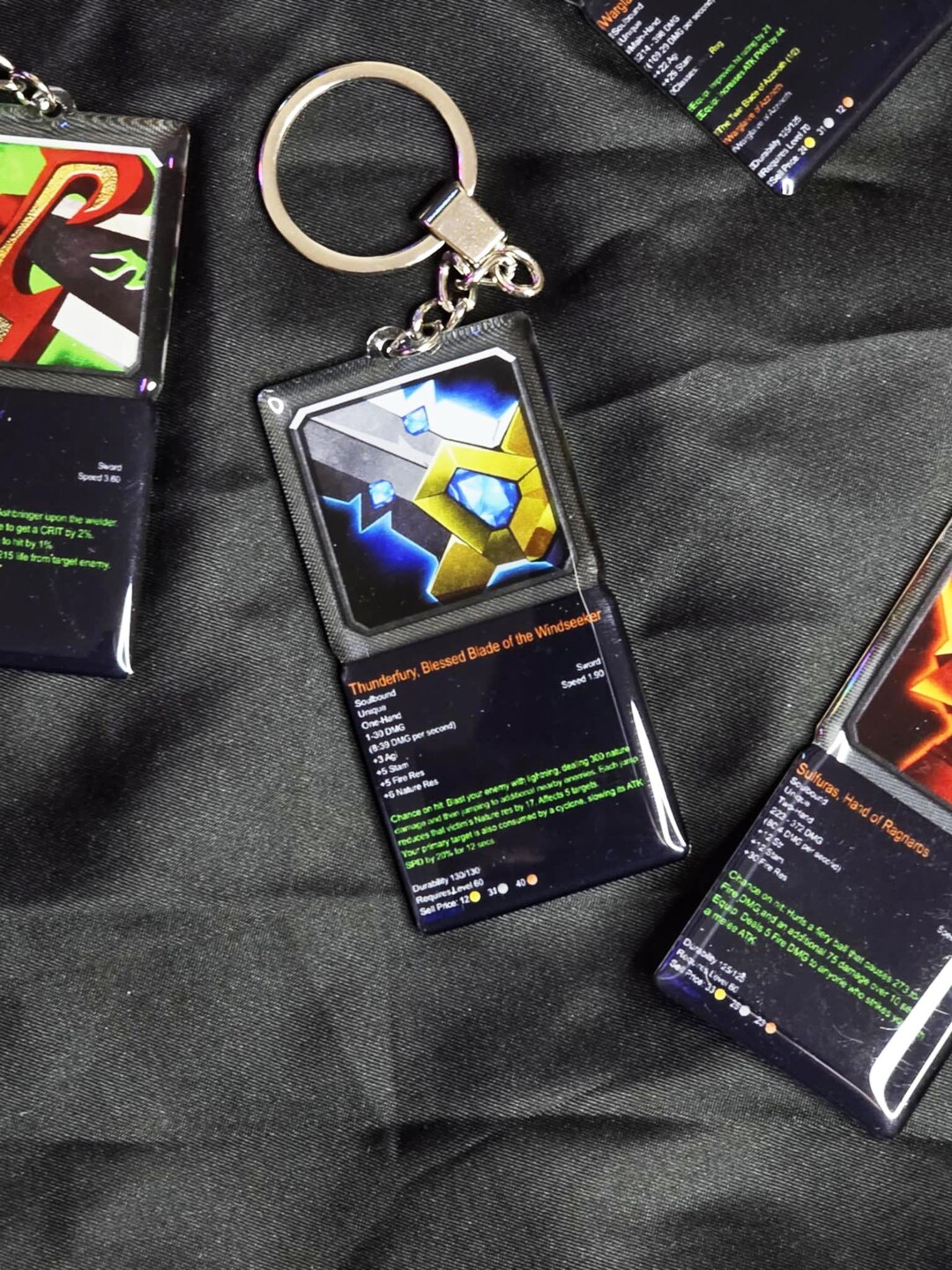 Warcraft | Wow | Items Keychain Double-sided Acrylic Charm - Etsy