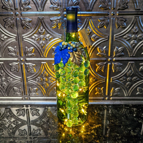 Wine Bottle Light - Etsy