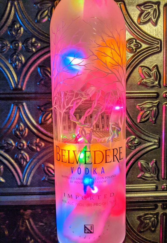 Colorful Vodka Bottles
