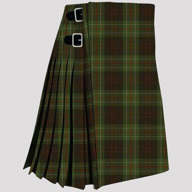 Handmade Mcdermott Tartan Kilt – Traditional Scottish Kilt in Acrylic ...