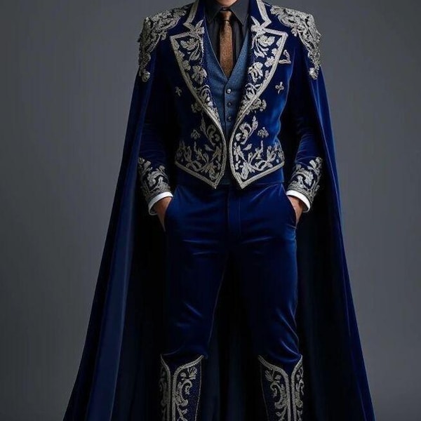 Mens Suite With Cape - Etsy
