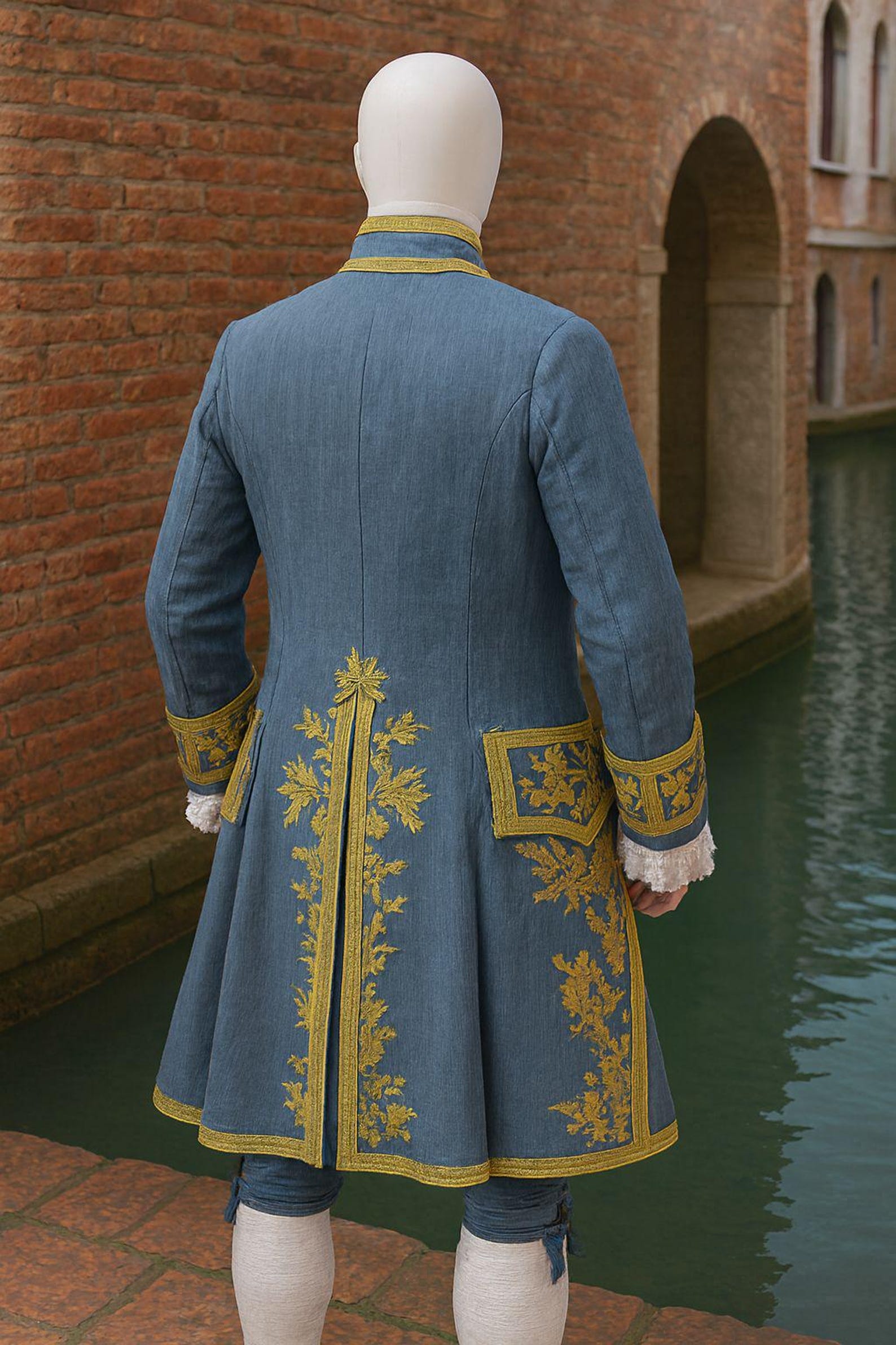 Customized Men’s 18th Century Rococo Costume Wedding Embroidered ...
