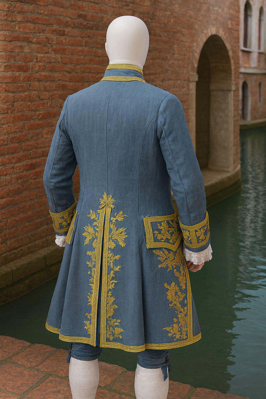 Customized Men’s 18th Century Rococo Costume Wedding Embroidered ...