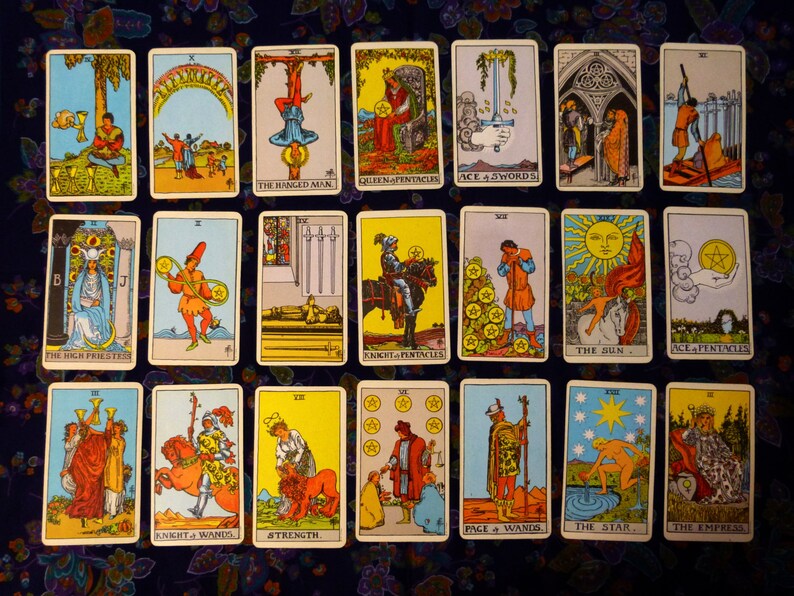21 Card Long ROMANY SPREAD Past Present Future Deck Etsy 21-card-long-romany-spread-past-present-future-deck-etsy
