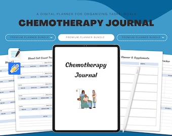 Editable Chemotherapy Journal Printable, Cancer Patient Treatment ...