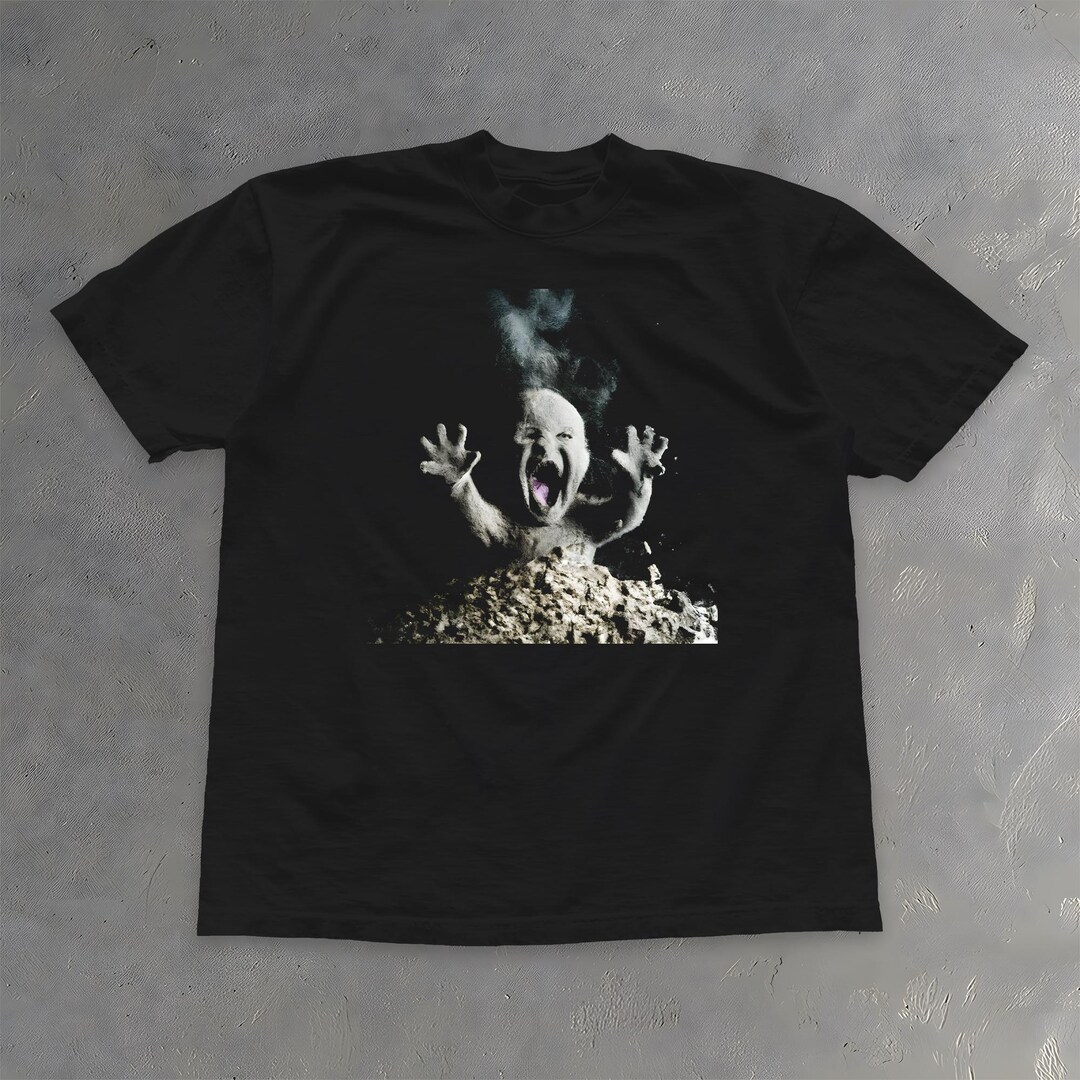 Ash Baby Meme Shirt - Funny Screaming Baby in Dust Tee - Etsy