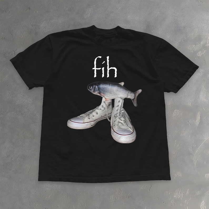 Fish Shoes Meme Shirt: Surreal Weirdcore Unisex Tee - Etsy Australia