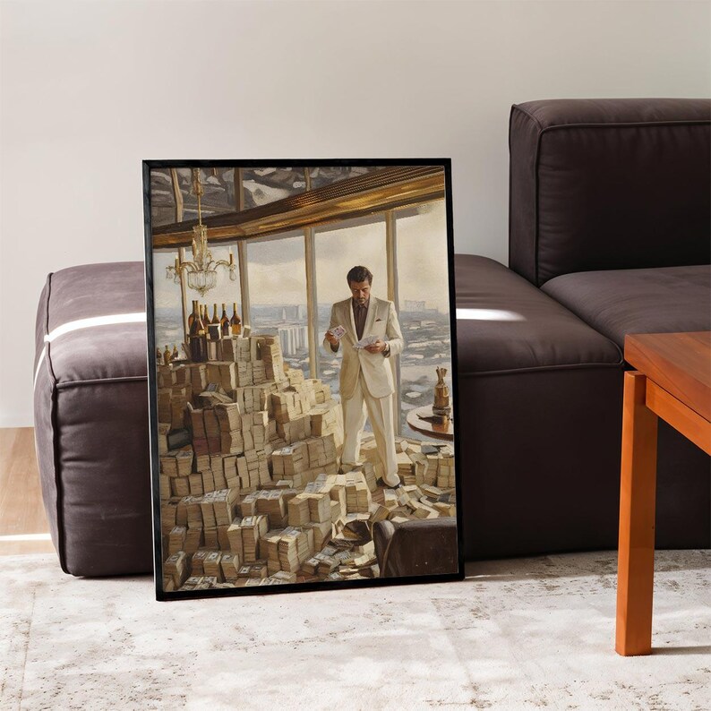 Old Money Rich Man Poster – Luxury Money Classy Lifestyle Wall Art ...