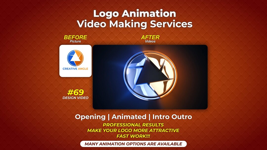 Custom Logo Animation | Professional Animated Logo for Youtube ...