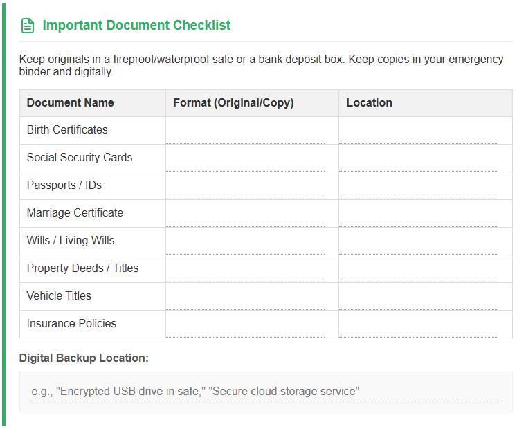 The Ultimate Emergency Preparedness Planner | Digital & Printable ...